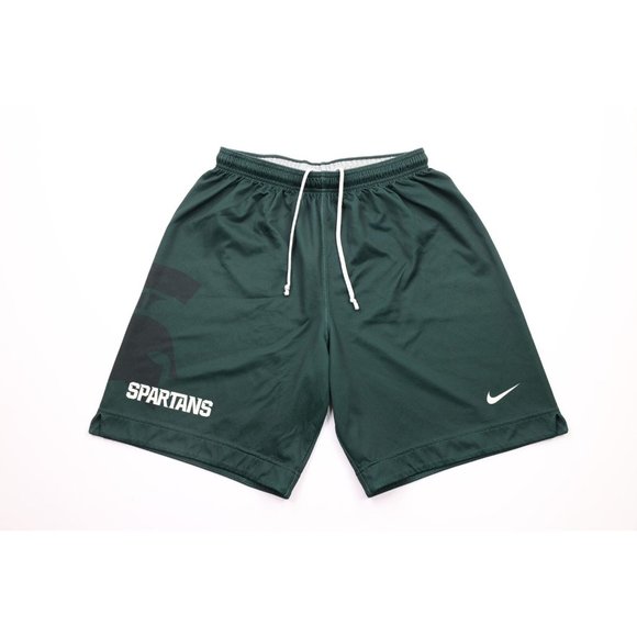 Nike | Shorts | Nike Mens L Team Issued Michigan State University ...